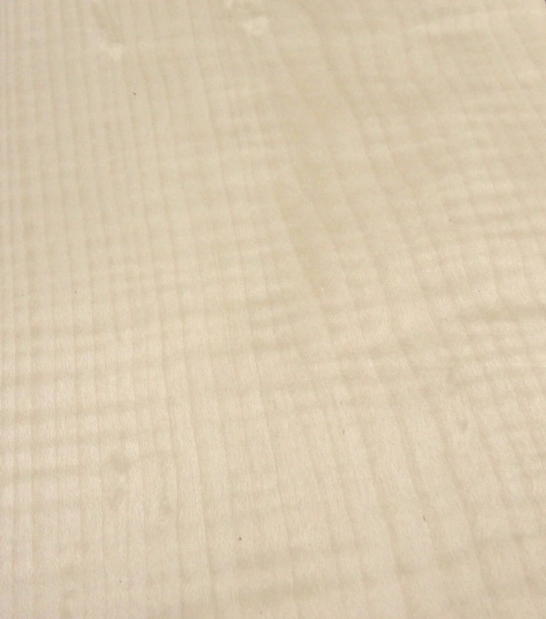 Curly Maple Figured Tiger Wood Veneer 24 X 96 With PSA Adhesive AAA ...