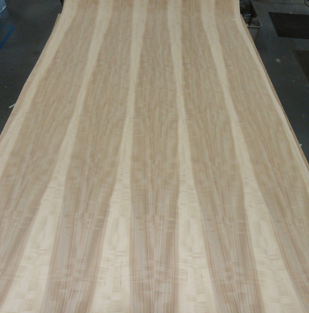 Hickory Pecan FIGURED Wood Veneer Sheet 48" X 96" With Wood Backer 1/25 ...