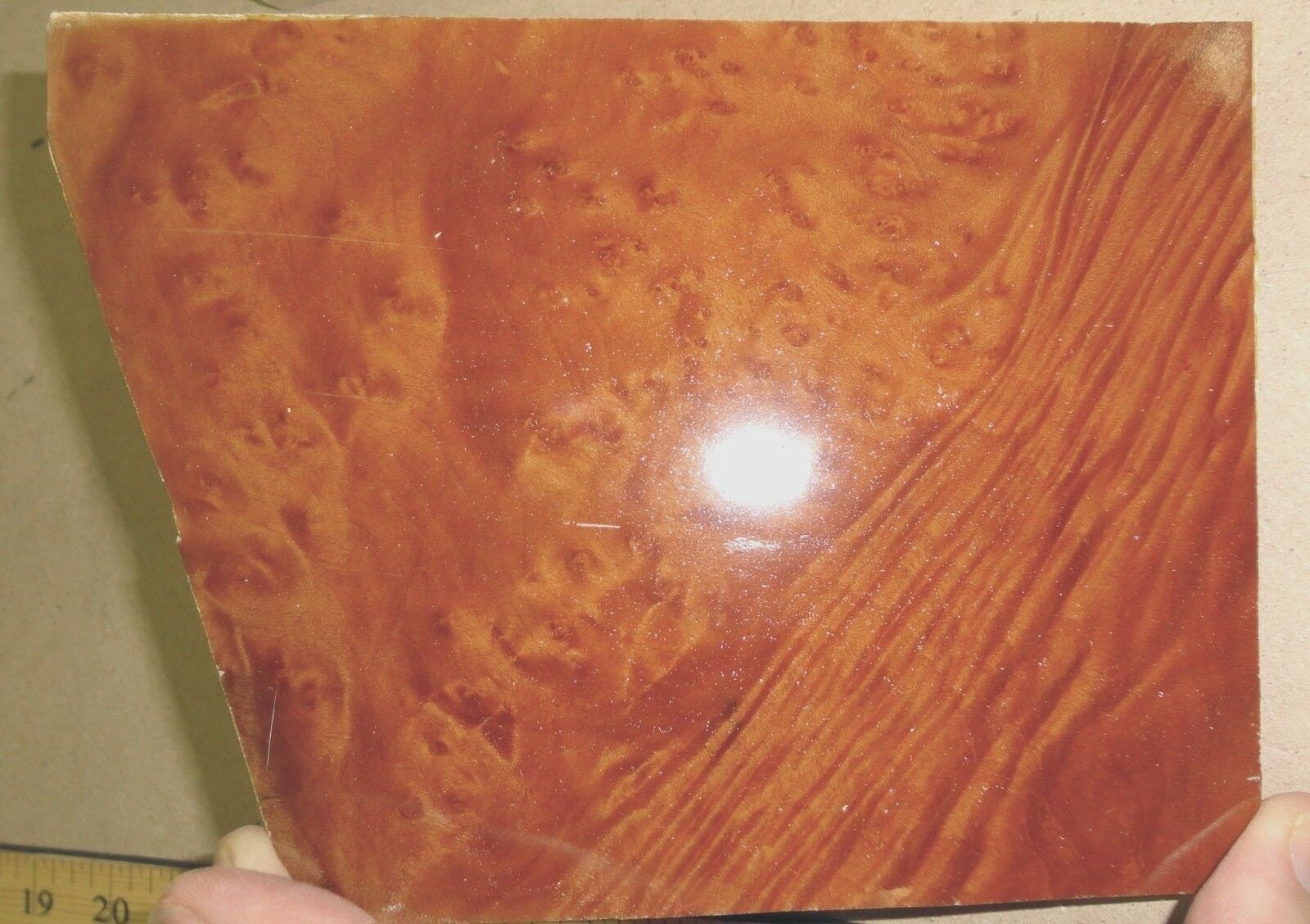 Madrone Burl Prefinished Wood Veneer Panel 5 X 6 - Etsy