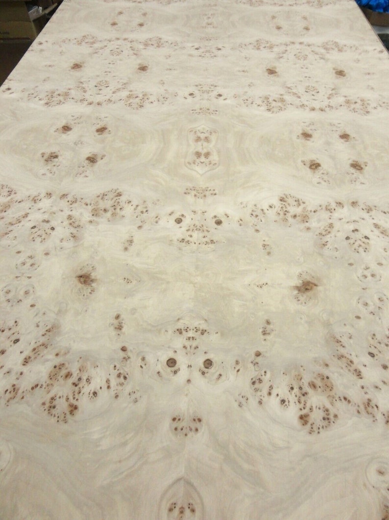 Mappa Burl Wood Veneer Sheet 24 X 96 With Paper - Etsy
