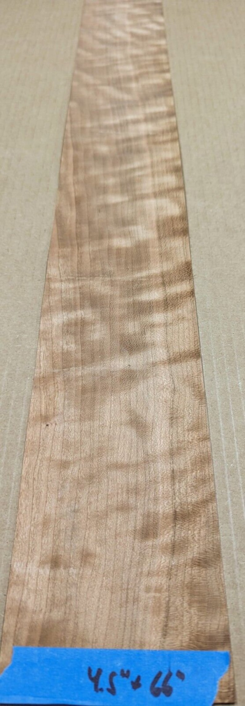 Cherry Figured Ropey Curly Quilted Wood Veneer 4.5 X - Etsy