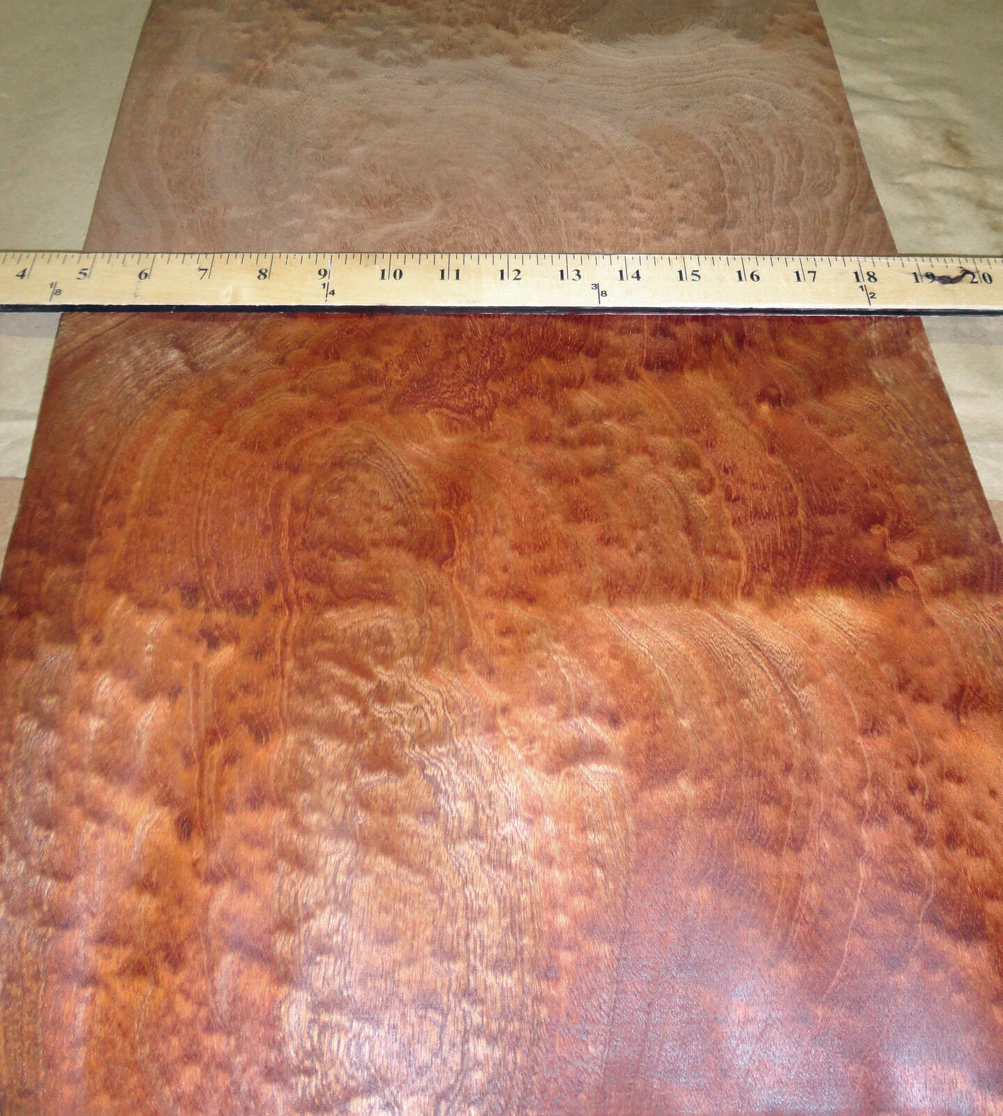 Sapele Pommele Figured Quilted Wood Veneer 14 X 58 - Etsy
