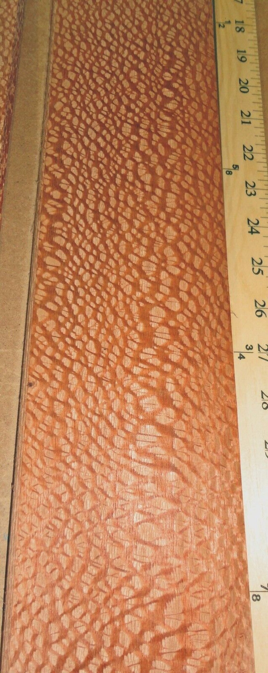 Lacewood Flake Pebble Australian Wood Veneer 4" X 115" Raw No Backing 1 ...