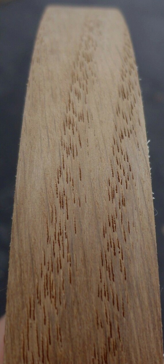 Bright Fumed Oak Wood Veneer Edgebanding 78 X 120 With Hot Melt ...