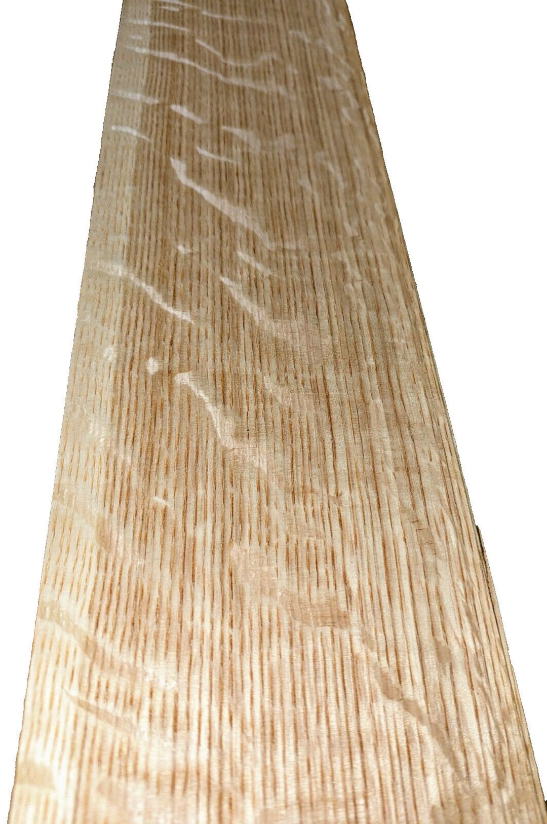 Oak White Quartered Flake Wood Veneer 5" X 125" Raw No Back 1/42 ...