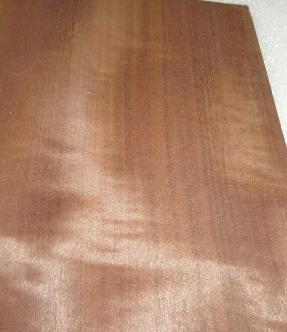 Makore Figured Block Mottle Wood Veneer 5 X 9 Raw - Etsy