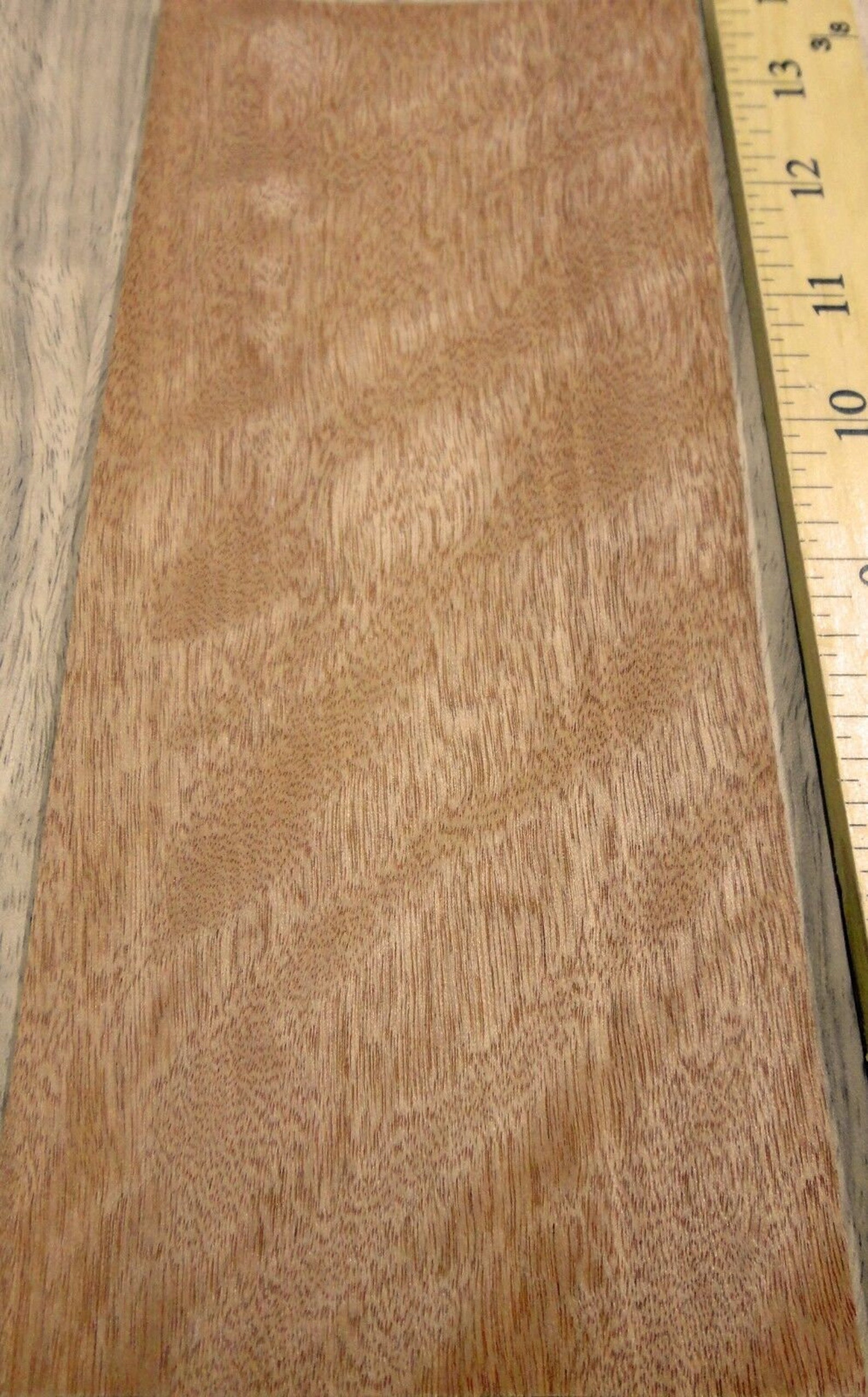Curupixa Block Mottled Figured Wood Veneer 4" X 9" Raw Veneer "aa ...