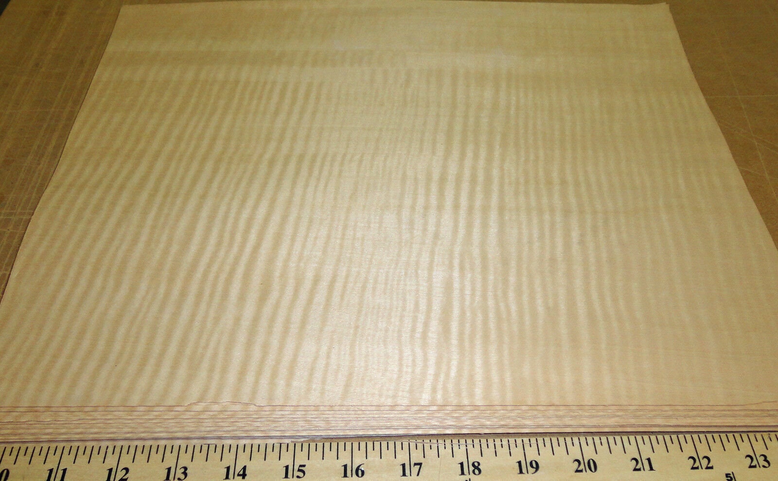 Anigre Figured Tiger Fiddleback Wood Veneer 12 X - Etsy
