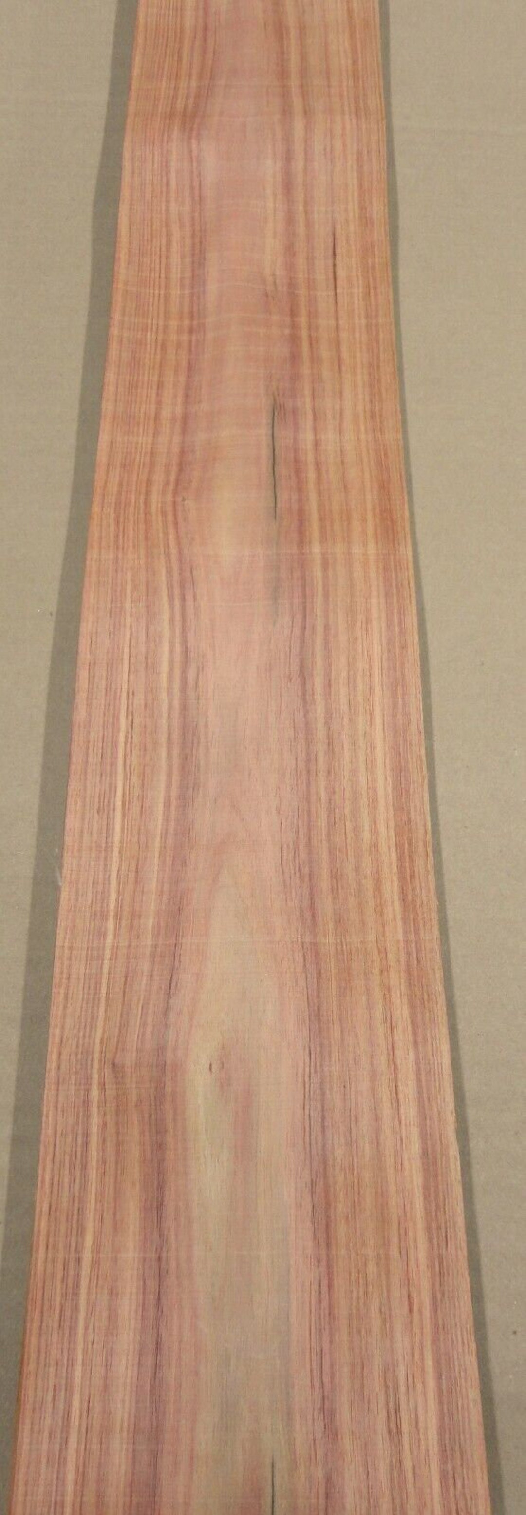 Tulip Wood Veneer 4 X 39 X 1/32 Thickness Tulipwood Flat Cut Grain - Etsy