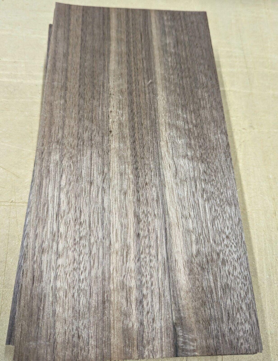 Walnut Quarter Cut Wood Veneer Sheet 6" X 12" Raw No Backing 1/42 ...