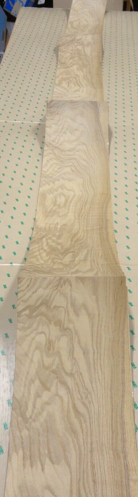 Olive Ash Burl Real Wood Veneer 6 X 96 With PSA Peel Stick AA Grade 1/ ...