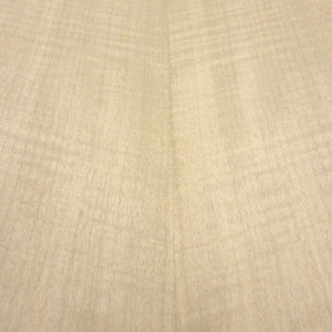 Anigre Figured (fiddleback) Wood Veneer 24" X 24" With Wood Backer "aa+ ...