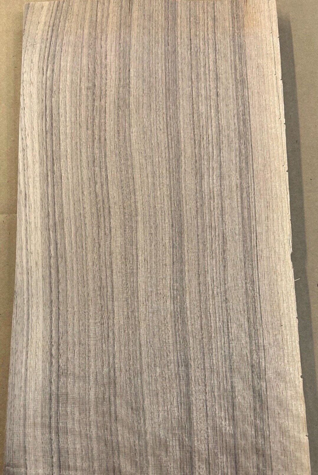 Walnut Quarter Cut Wood Veneer 10" X 21" Raw No Backing 1/42" Thickness ...