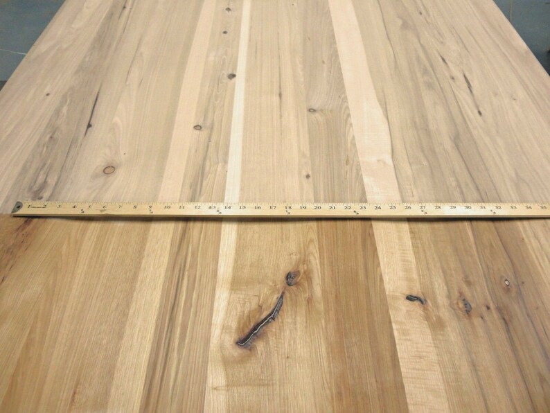Hickory Pecan Rustic Plank Knotty Wood Veneer 48 X - Etsy
