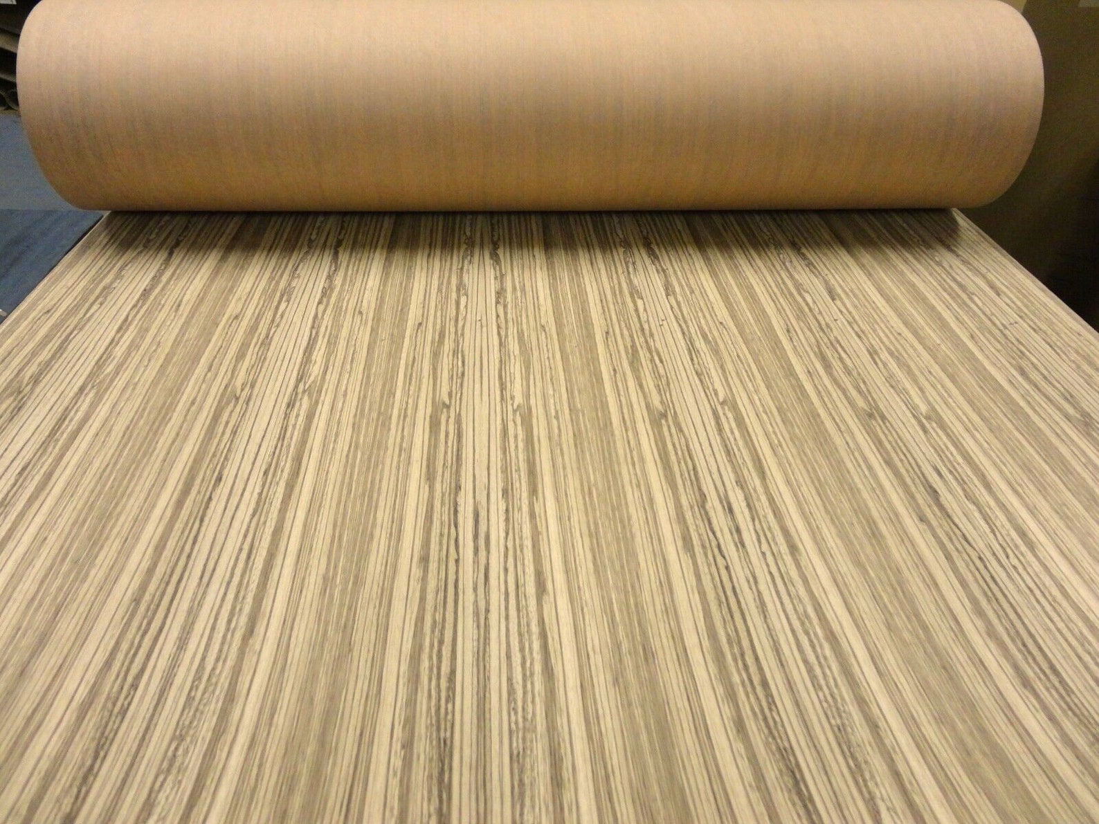 Zebrawood African Genuine Wood Veneer 48 X 96 With - Etsy