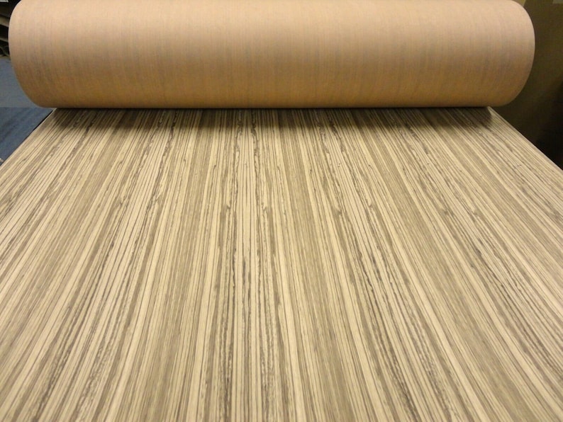 Zebrawood African Genuine Wood Veneer 48 X 96 With - Etsy