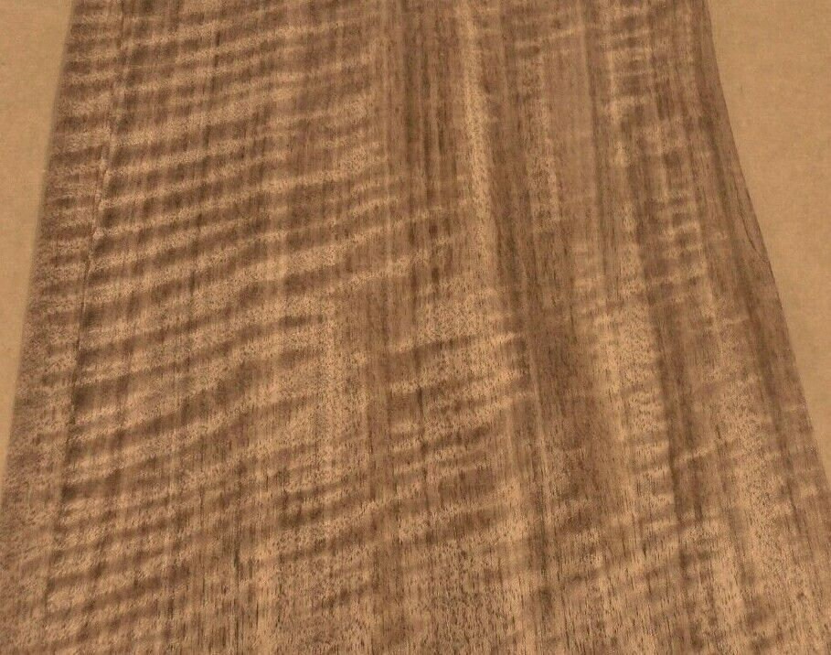 Etimoe Figured African Walnut Wood Veneer 9 X 27 - Etsy