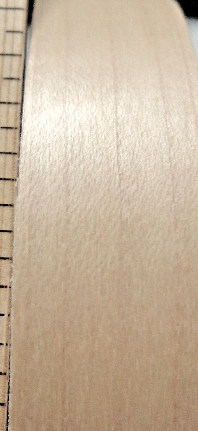 Birch Wood Veneer Edgebanding Roll 1" X 120" With Preglued Adhesive Hot ...