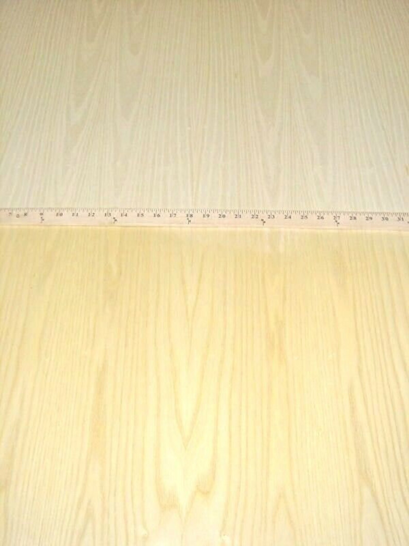Ash Wood Veneer 24 X 48 on PSA 3M Peel Stick Adhesive 2' X 4' X 1/40 A ...