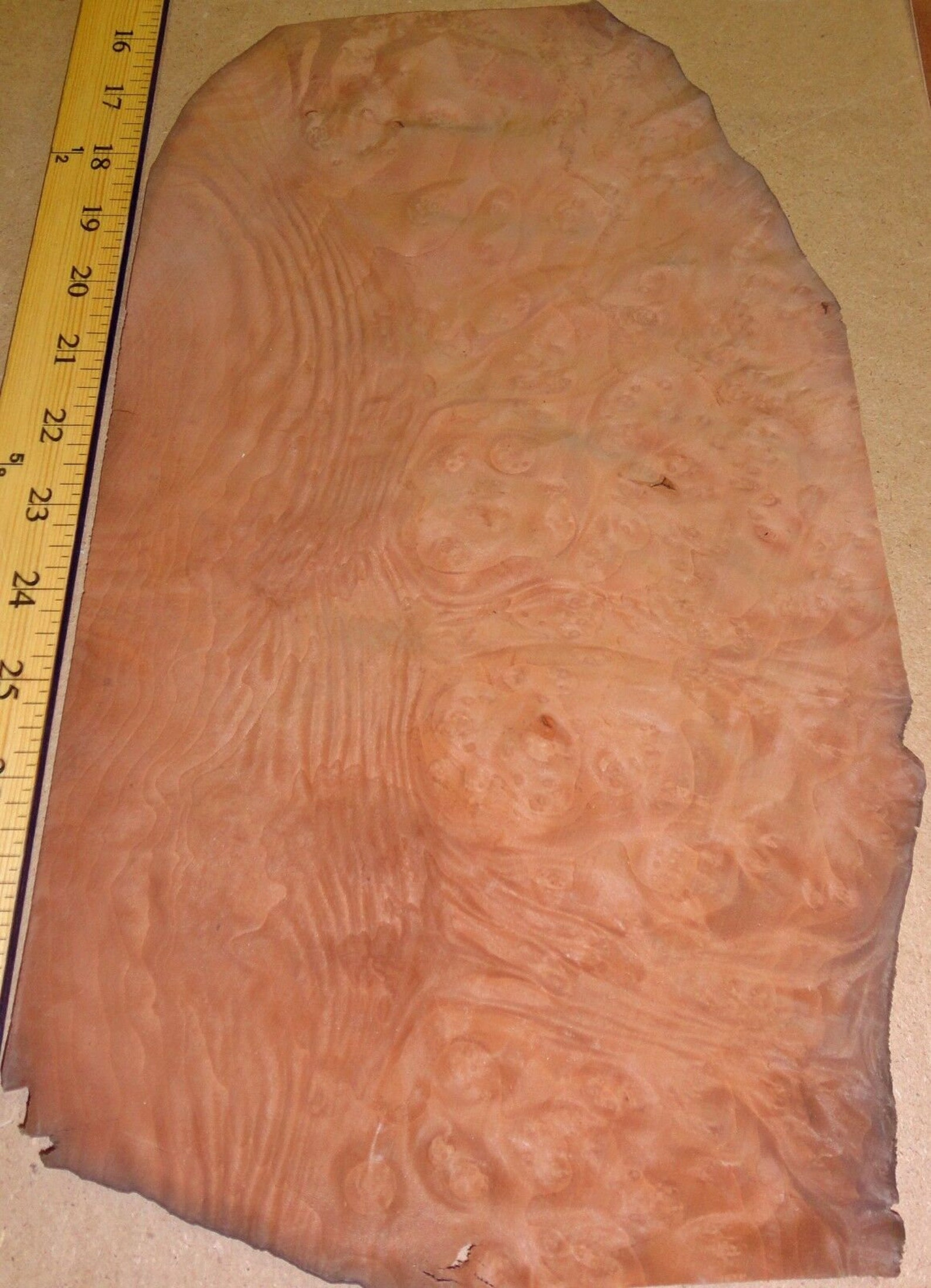 Madrone Burl Wood Veneer 8 X 15 Raw No Backing | Etsy