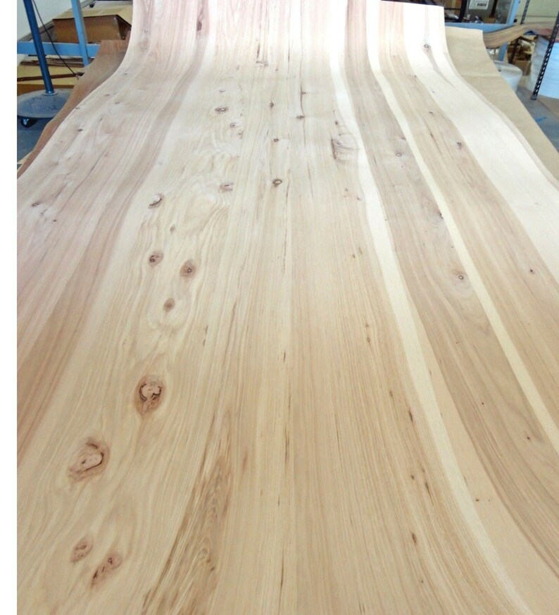 Hickory Pecan Rustic Plank Knotty Wood Veneer 48 X - Etsy