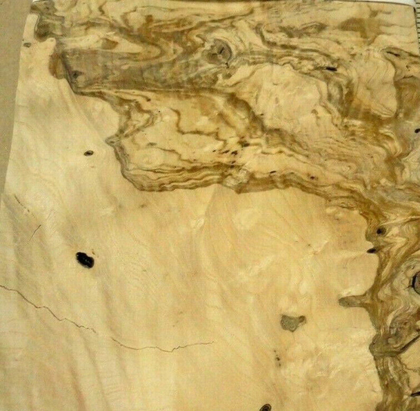 Ash Olive Burl Wood Veneer 8 X 10 Raw No Backing | Etsy