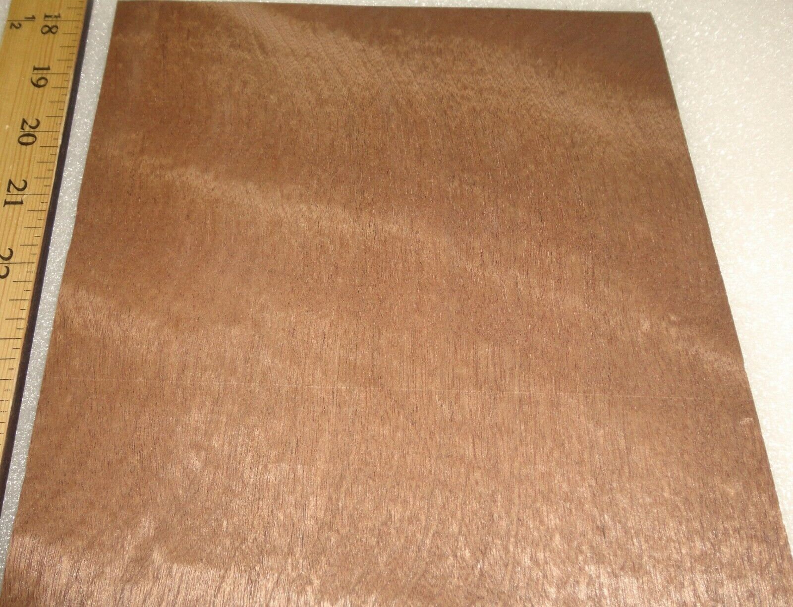 Mahogany Quilted Figured Wood Veneer 8 X 8 Raw No | Etsy