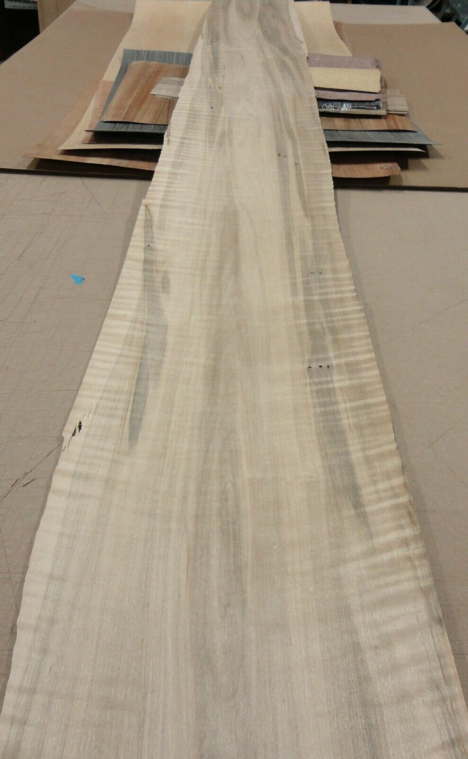 Spalted Ambrosia Wormy Maple Figured Fiddleback Wood Veneer - Etsy