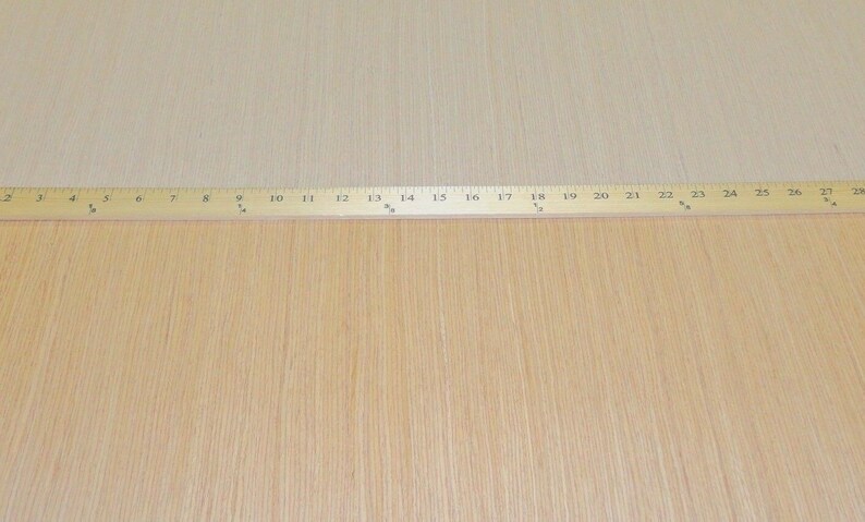 White Oak Rift Quarter Composite Wood Veneer 24 X 96 on Paper Back 1/40 ...