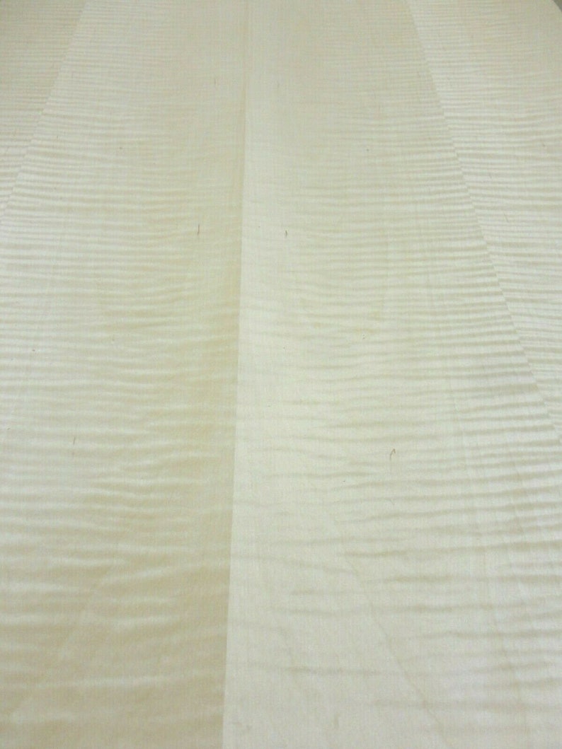 Curly Maple Figured Tiger Finished Wood Veneer 24 X | Etsy