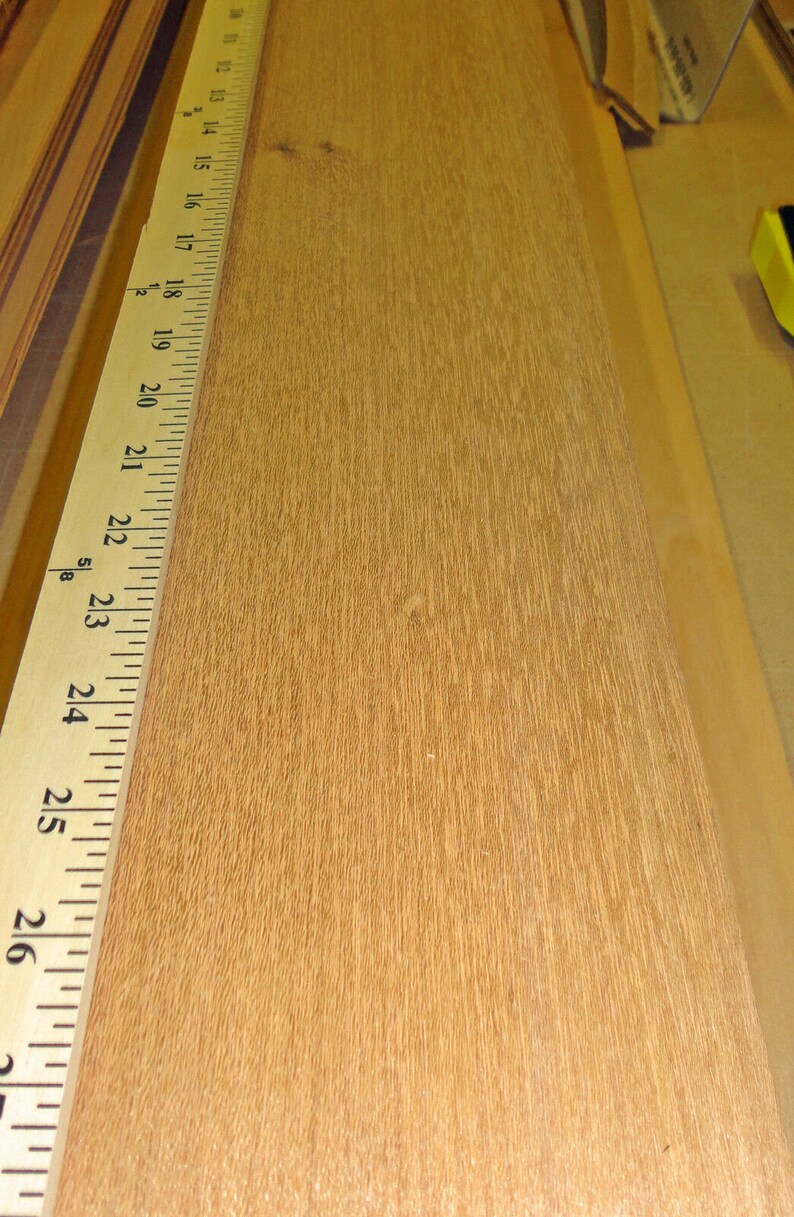 Teak Brazilian Freijo Wood Veneer 6 X 111 Raw No - Etsy