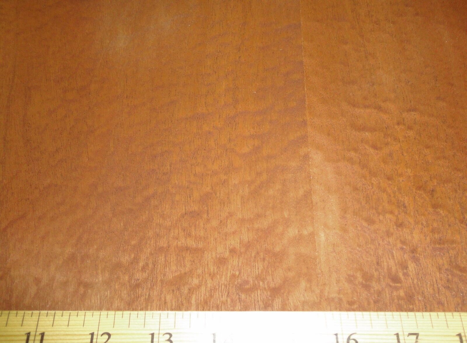 Sapele Pommele Quilted Figure Wood Veneer 48 X 96 on Paper Backer 1/40 ...