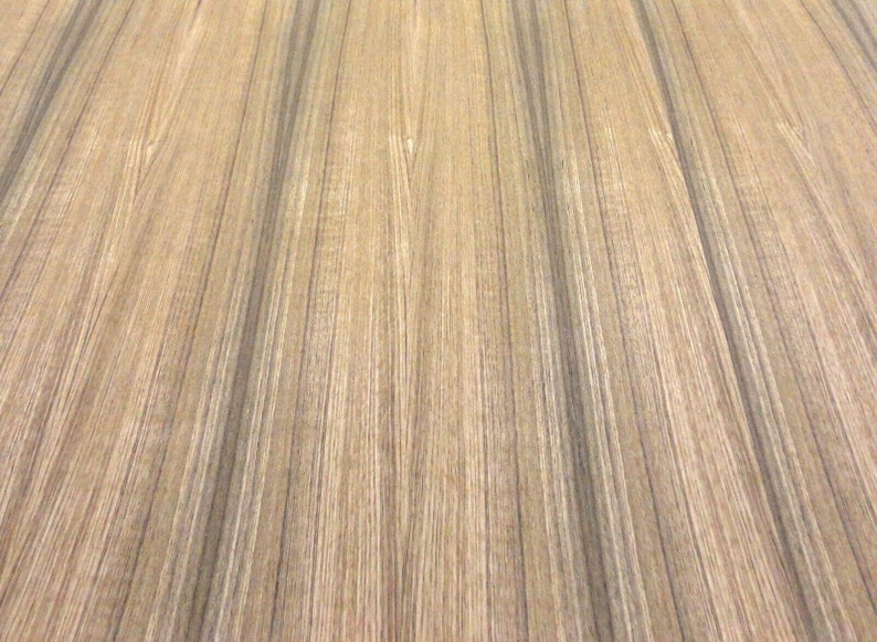 Teak Quarter Cut Wood Veneer 48 X 96 With Paper | Etsy