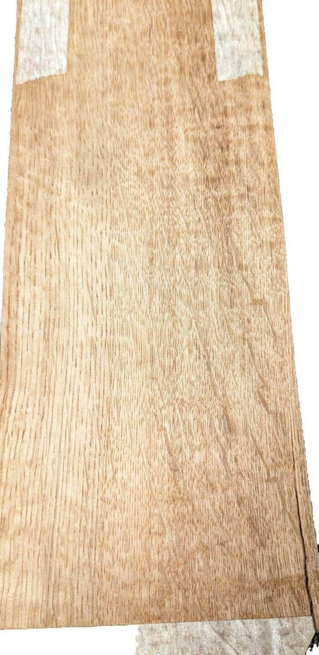 Oak Brown English Flake Figured Wood Veneer 5" X 13" Raw No Backing 1/ ...