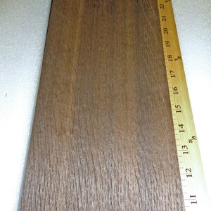 Oak Smoked Fumed Quartered Flake Wood Veneer 6" X 16" Raw No Back 1/42 ...