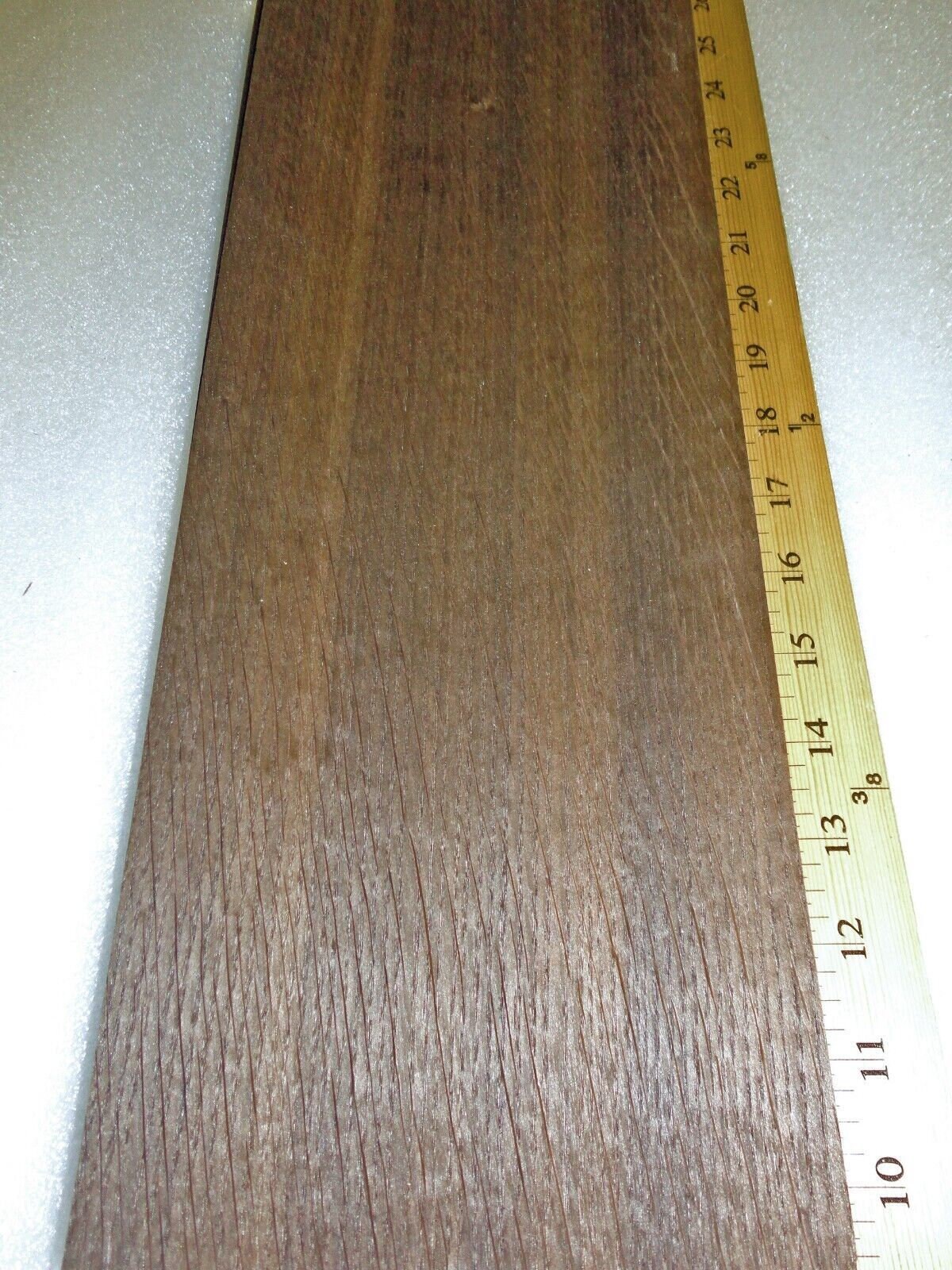 Oak Smoked Fumed Quartered Flake Wood Veneer 6 X 16 Raw No Back 1/42 ...