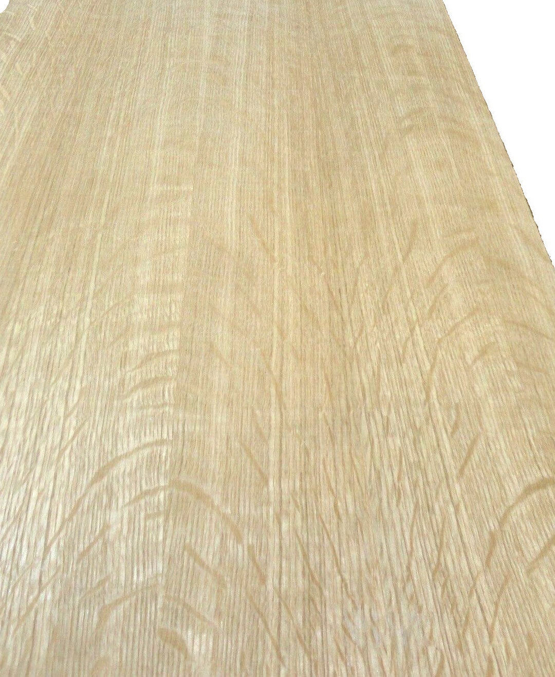 White Oak Flake Figured Tiger Wood Veneer 48" X 96" on Paper Backer AAA ...