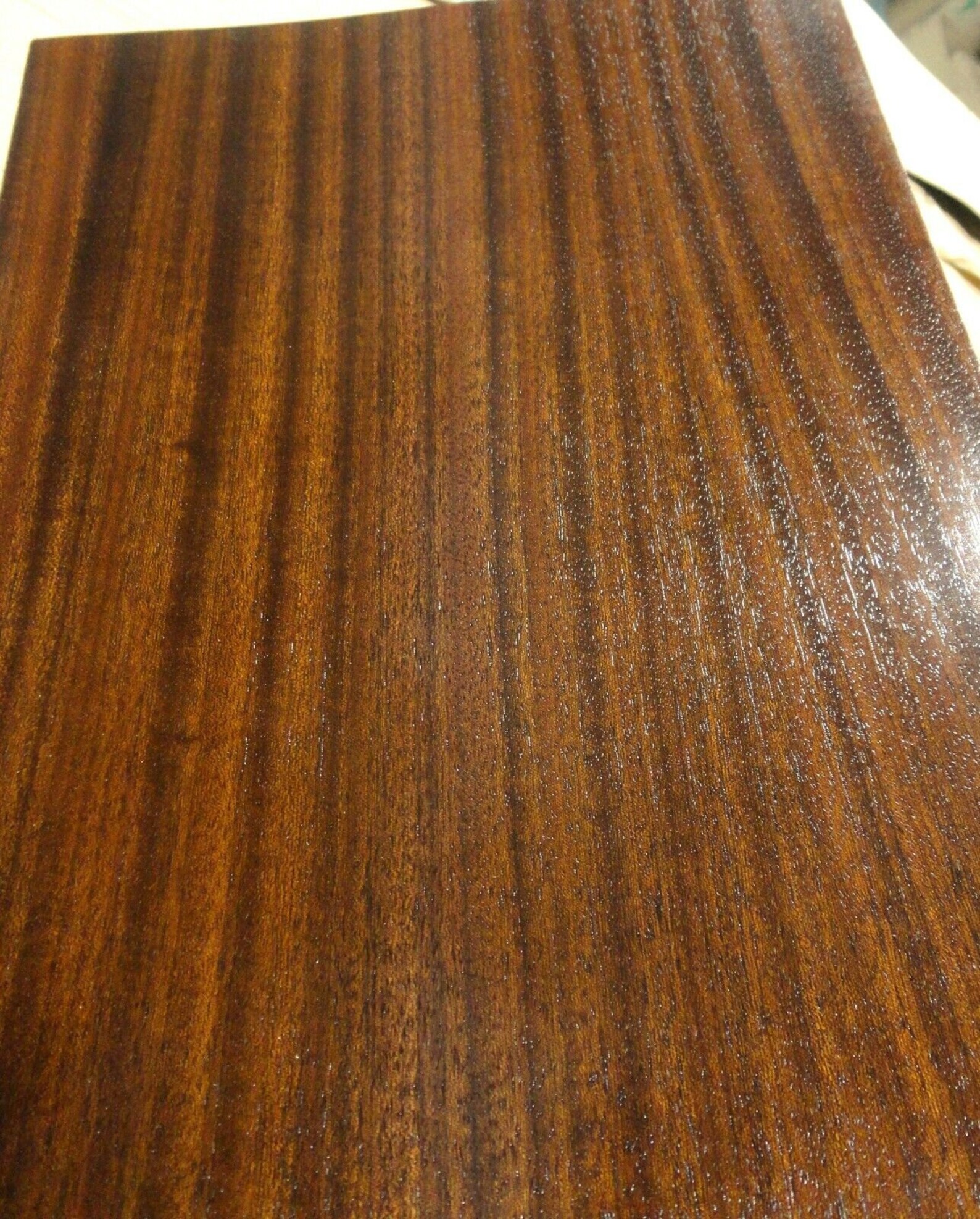 Sapele Ribbon Mahogany Prefinished Wood Veneer 13 X 18 Inches - Etsy