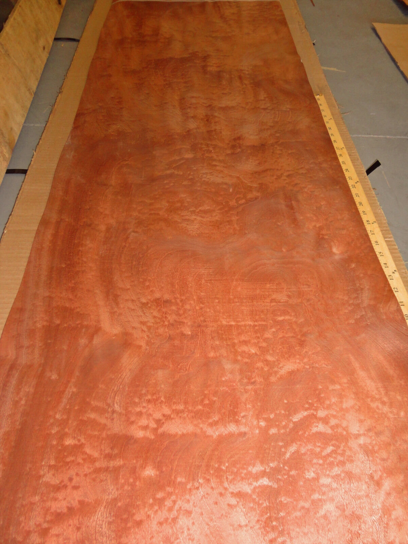 Sapele Pommele Figured Quilted Wood Veneer 22 X 70 - Etsy UK