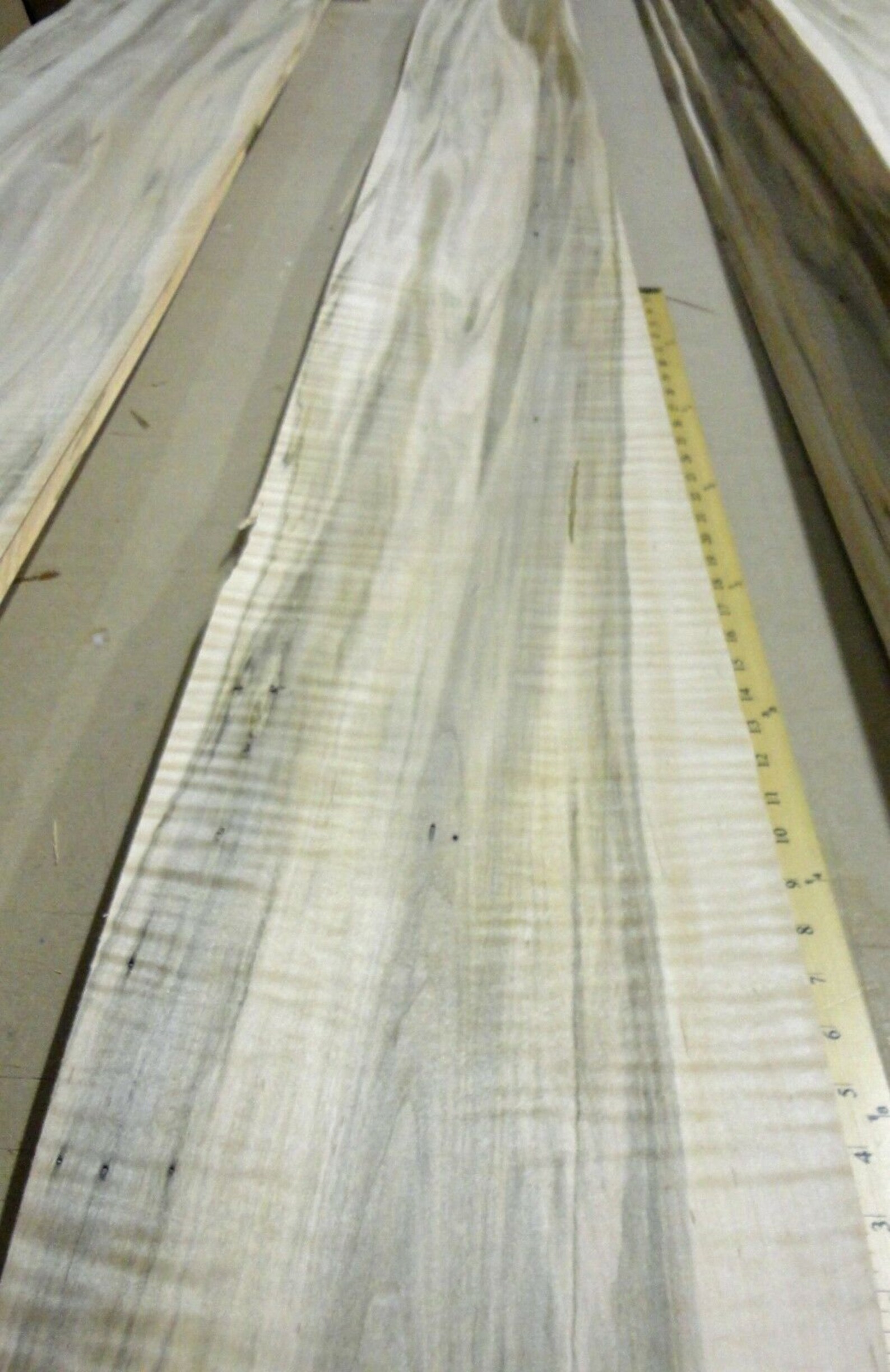Spalted Ambrosia Wormy Maple Figured Fiddleback Wood Veneer - Etsy