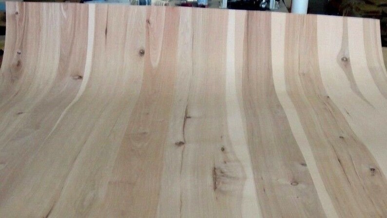 Hickory Pecan Rustic Planked Knotty FINISHED Wood Veneer - Etsy