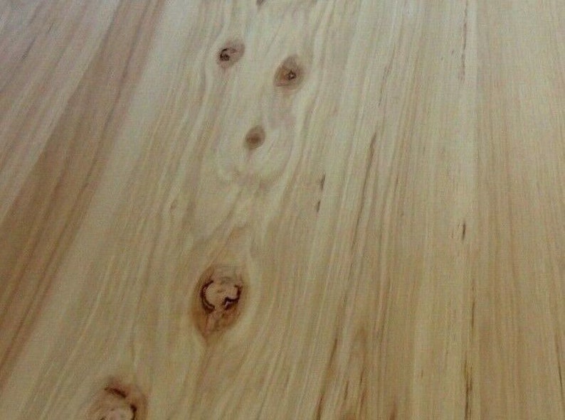 Hickory Pecan Rustic Planked Knotty Wood Veneer 48" X 24" on Paper ...