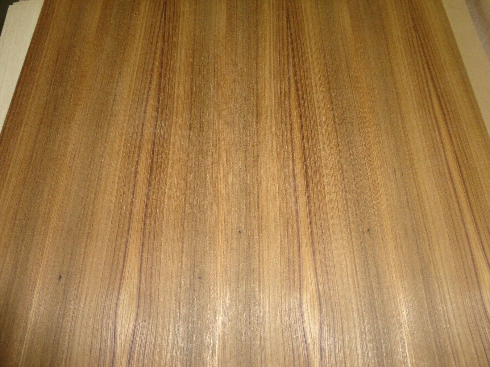 Teak Quarter Cut wood veneer 48 x 96 with paper | Etsy