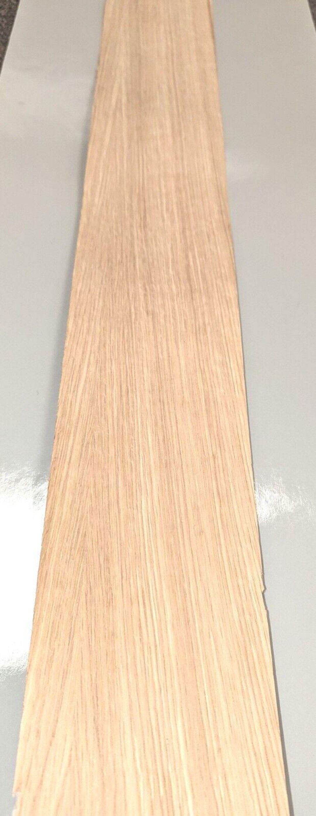 White Oak Rift Wood Veneer Edgebanding 4-3/8" X 53" No Adhesive Fleece ...
