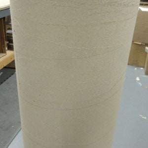 Tube Thick Cardboard 56 Long X 13 Diameter X 1/5 Thickness .20 Heavy ...