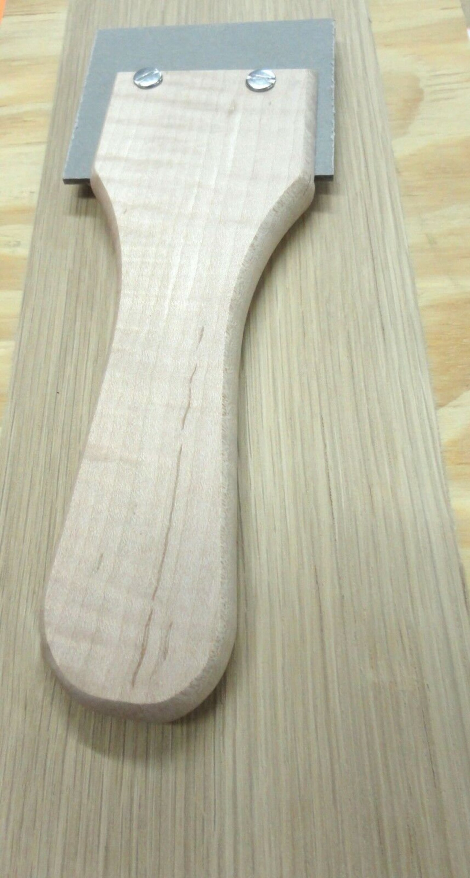 Wood veneer application scraper tool for paper and wood backed | Etsy