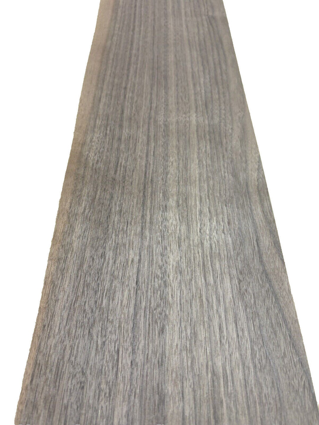 Walnut Quarter Cut Wood Veneer Sheet 7" X 102" Raw No Backing 1/42 ...