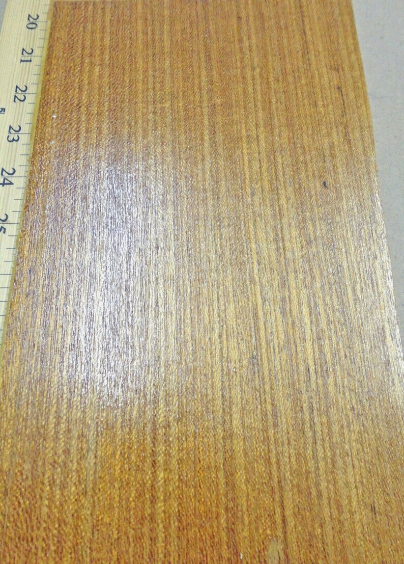 Teak Freijo Brazilian Wood Veneer 5.75 X 94 Raw No Backing 1/42 ...