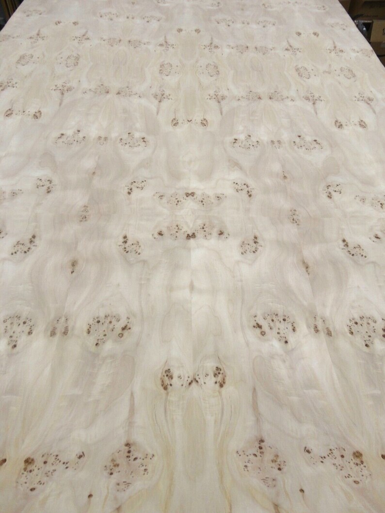 Mappa Burl Wood Veneer Sheet 24 X 96 With Paper - Etsy