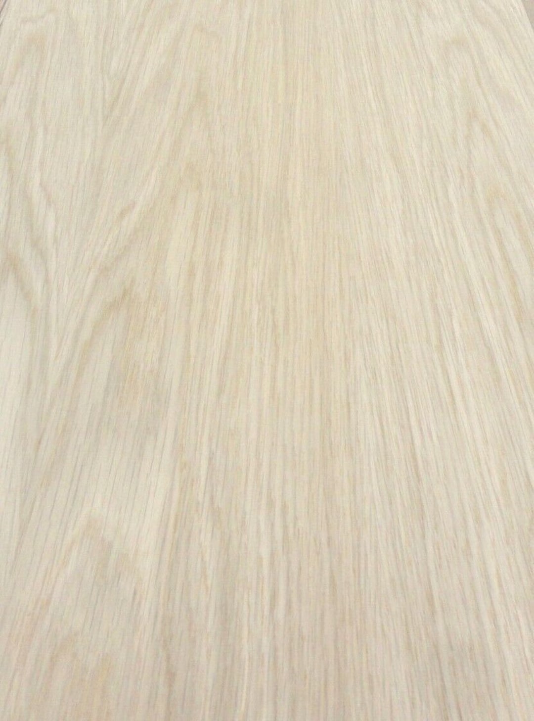 White Oak Wood Veneer 12" X 96" With Wood Backer 1' X 8' X 1/25" Thick ...
